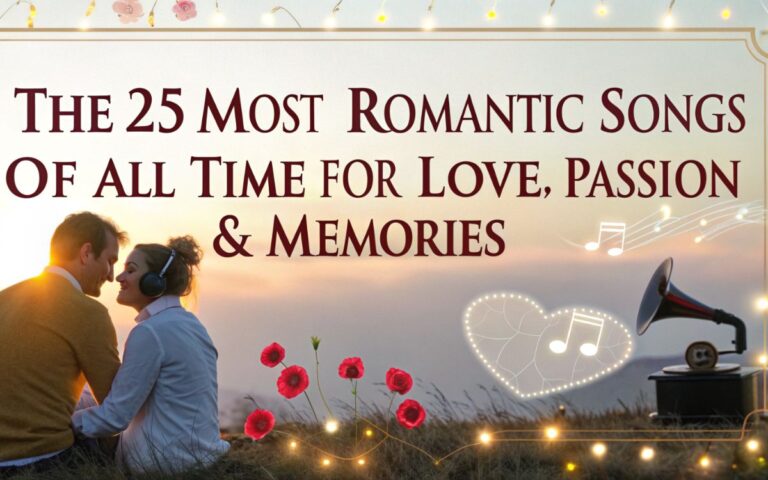 The 25+ Most Romantic Songs of All Time to Melt Your Heart